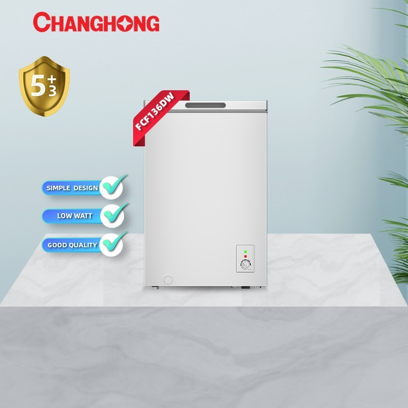Jual CHANGHONG FREEZER BOX CHEST FREEZER CHILLER FCF 136DW KAPASITAS ...