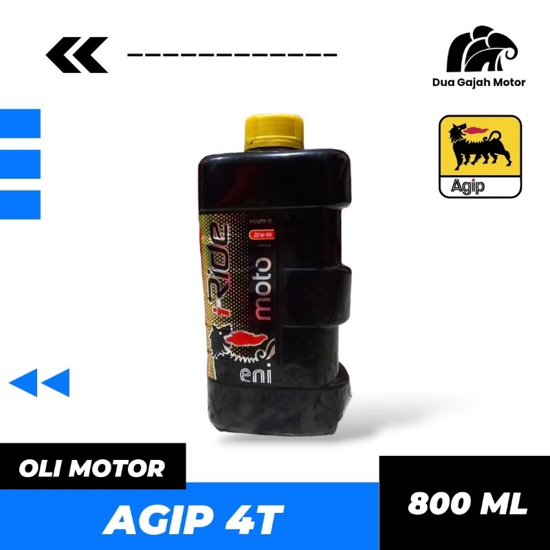 Jual OLI AGIP-ENI 4T 800 ML | Shopee Indonesia