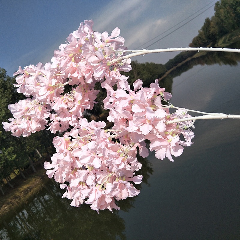 Jual Bunga Snow Cherry Blossom Arch Artificial/Bunga dekorasi | Shopee ...