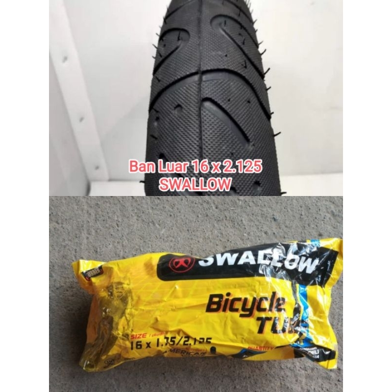 Jual Ban Luar Sepeda BMX 16 x 2.125 SWALLOW | Shopee Indonesia
