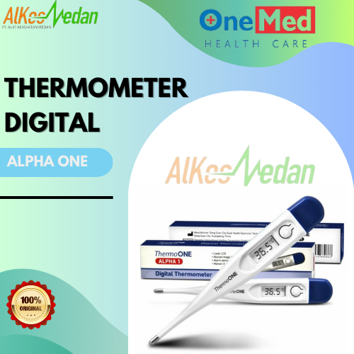 Jual THERMOMETER DIGITAL ALPHA ONE TERMOMETER PENGUKUR SUHU TUBUH DEMAM ...