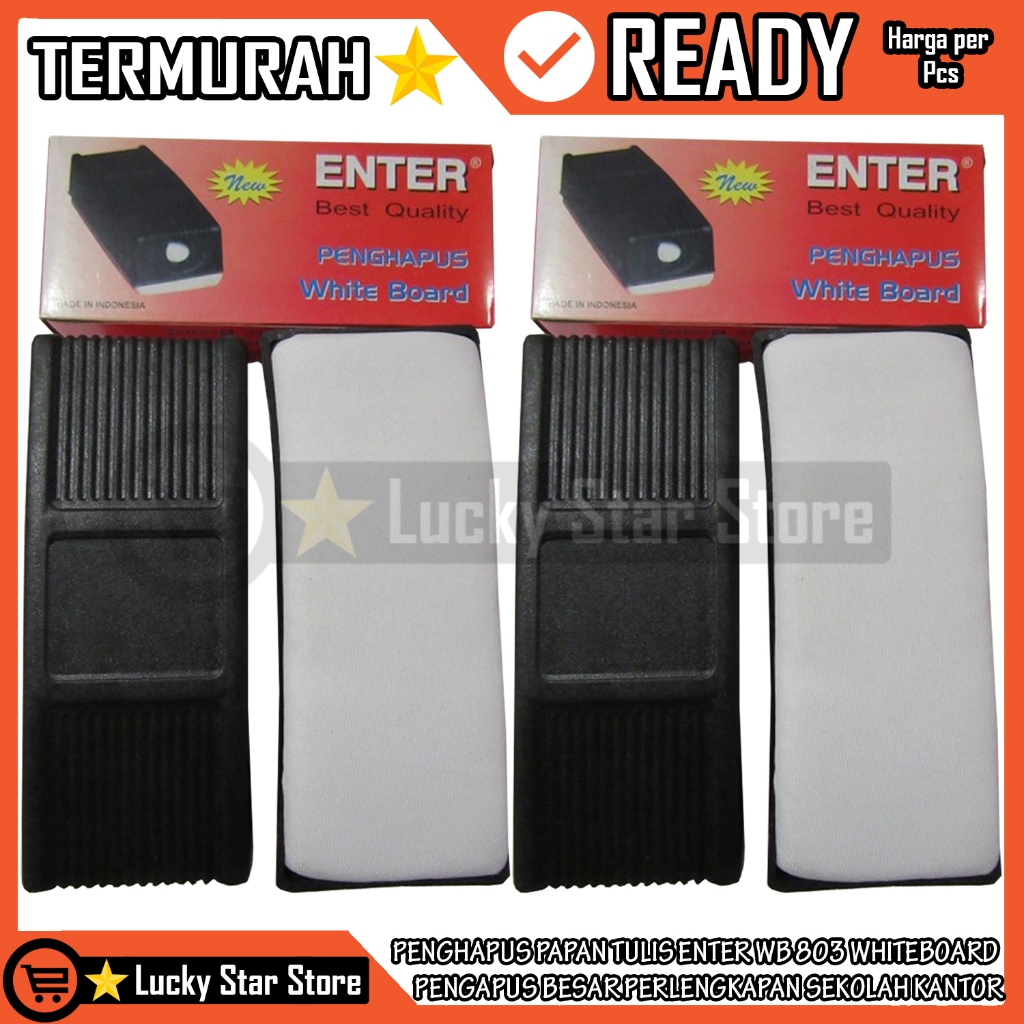 Jual ENTER Penghapus Whiteboard WB 803 Penghapusan Besar Papan Tulis ...