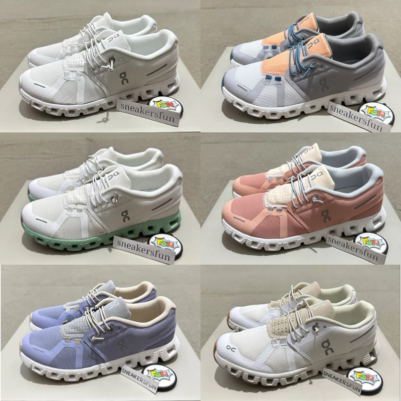 Jual ( UNISEX ) 0N CLOUD 5 FULL WHITE PREMIUM ORIGINAL | Shopee Indonesia