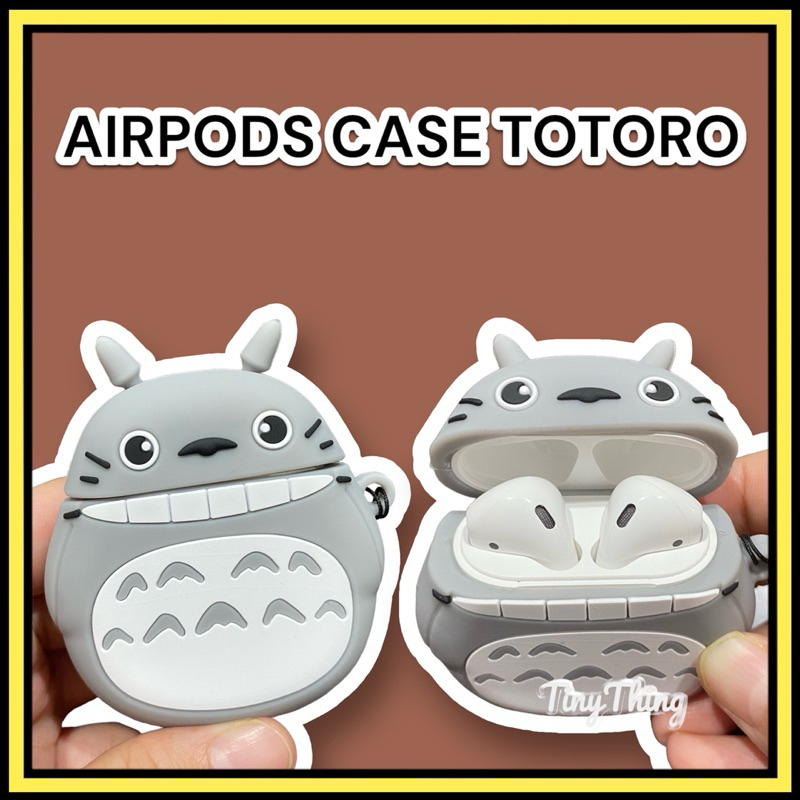 Jual Casing Air Pods Sillicone Lucu Totoro Untuk Gen 1 2 | Shopee Indonesia