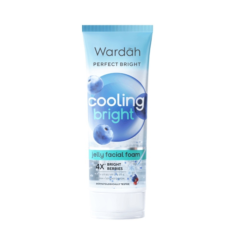 Jual BARU! Wardah Perfect Bright Cooling Bright Jelly Facial Foam 100ml ...