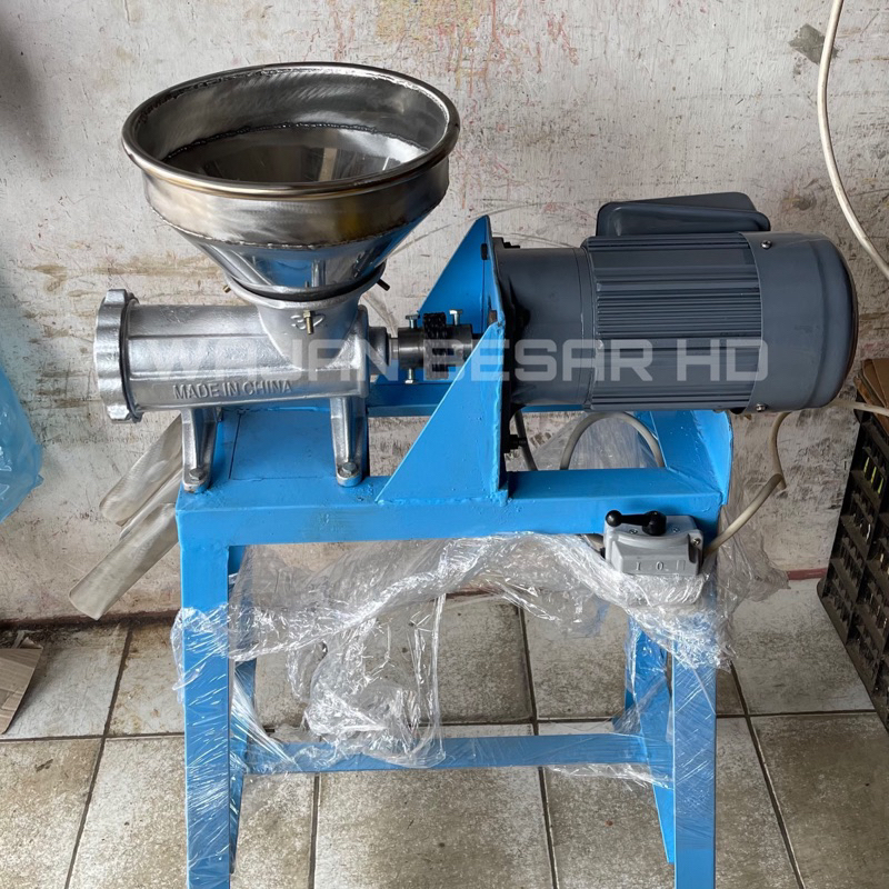 Jual Mesin Gilingan Daging Manual Stainless Kacang Pelet Ukuran 32 ...