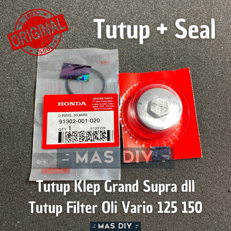 Jual Tutup Filter Oli Vario 125 150 ADV PCX 150 Beat Scoopy Spacy FI F1 ...
