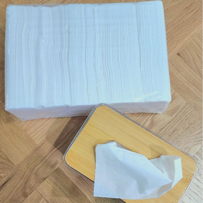 Jual Tissue 1000 gr Non Brand-2 ply Tissue Wajah High Quality-Langsung ...