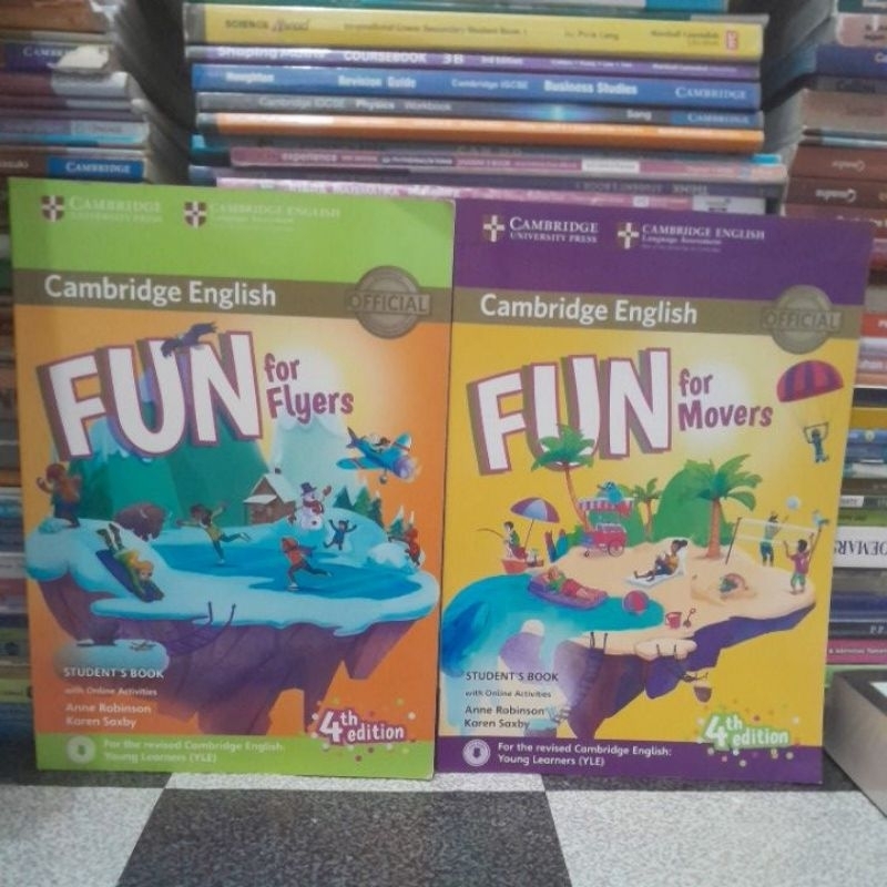 Jual Buku Cambridge English fun for flyers Student's book 4th Edition ...