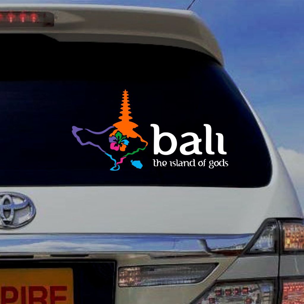 Jual cutting sticker mobil pesona indonesia stiker bali the island of ...