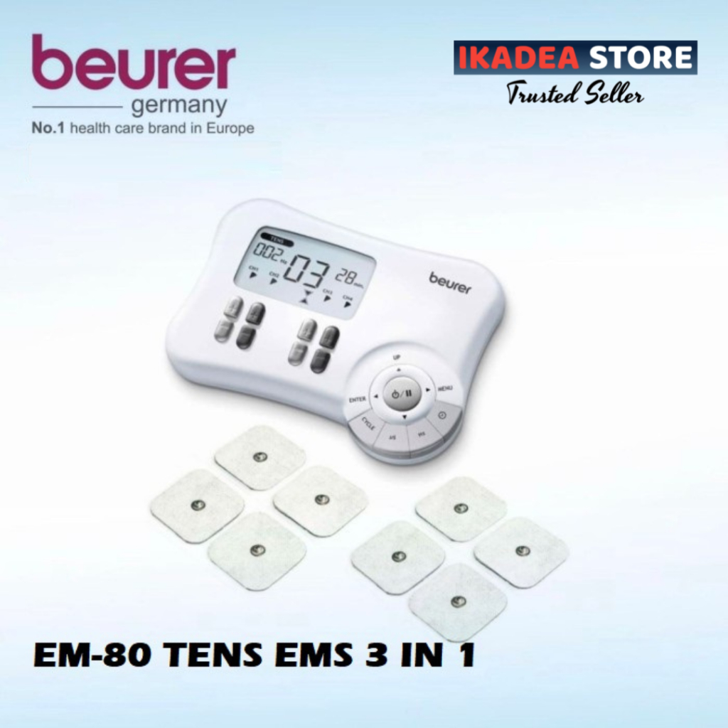 Jual Alat Therapy 3 IN 1 BEURER Tens EM80 EM-80 EMS GERMANY Original ...