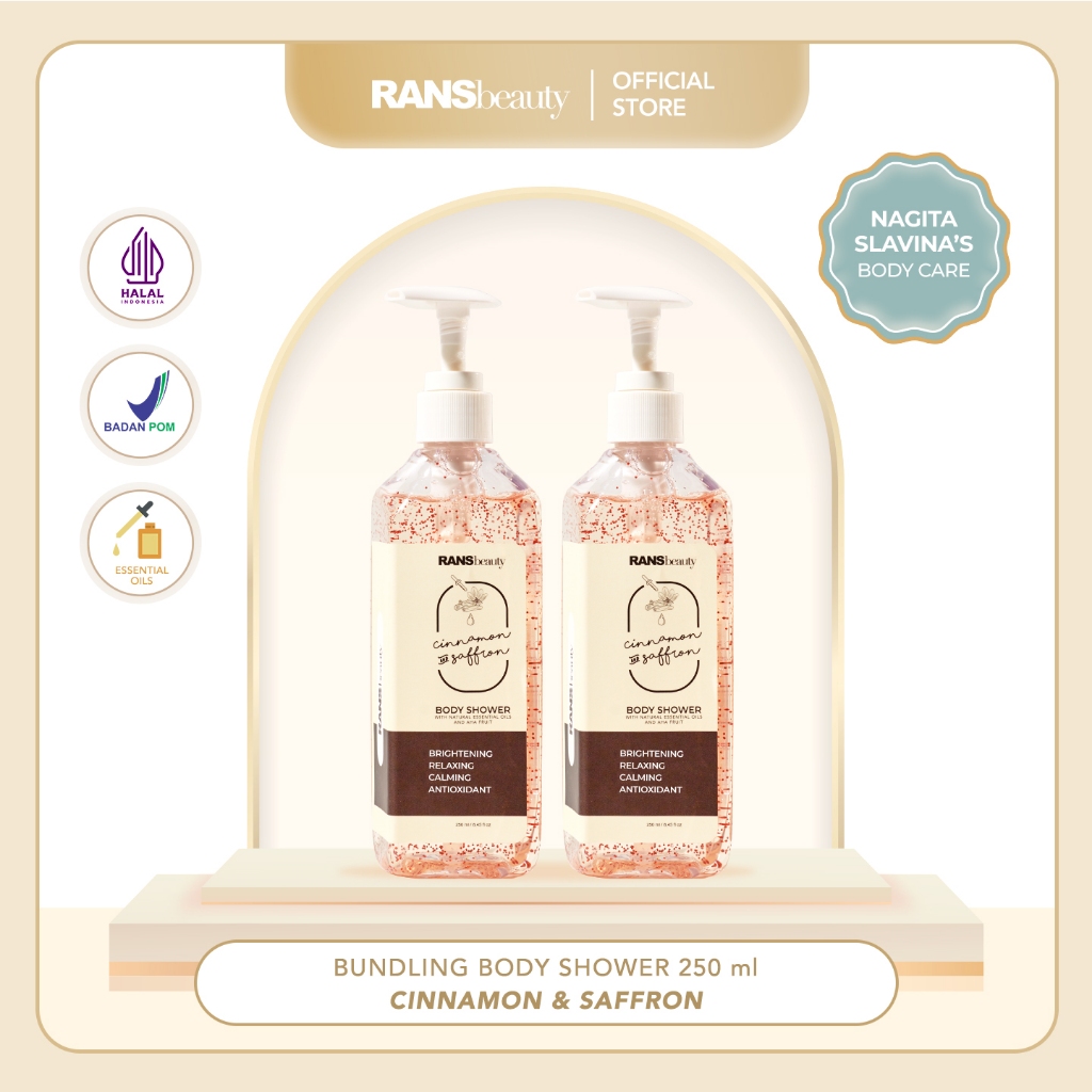 Jual Rans Beauty Bundle Body Shower Cinnamon & Saffron | Shopee Indonesia