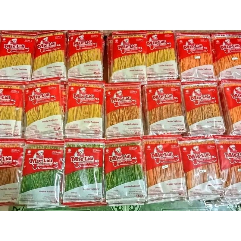 Jual Mi Lidi Ayam Putih Snack Jadul Varian Lengkap | Shopee Indonesia