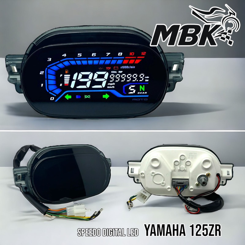 Jual speedometer 125z digital spidometer Yamaha 125z digital | Shopee ...
