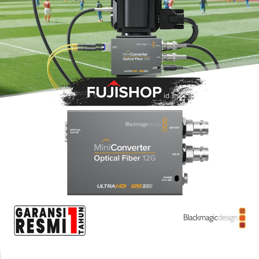 Jual Blackmagic Design Mini Converter Optical Fiber 12G | Shopee Indonesia