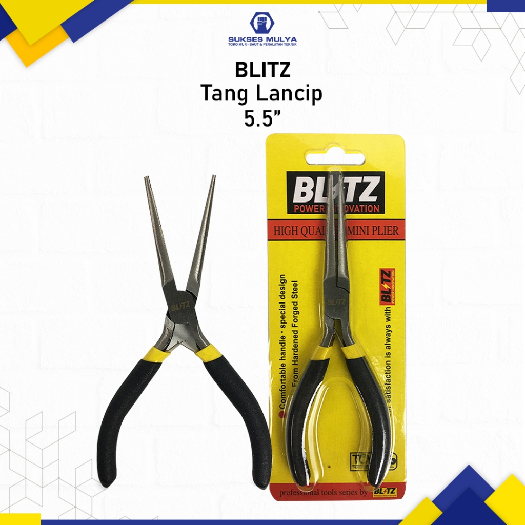 Jual BLITZ 5.5" Tang Lancip Mini Tang Cucut Buaya Panjang 5.5" | Shopee ...