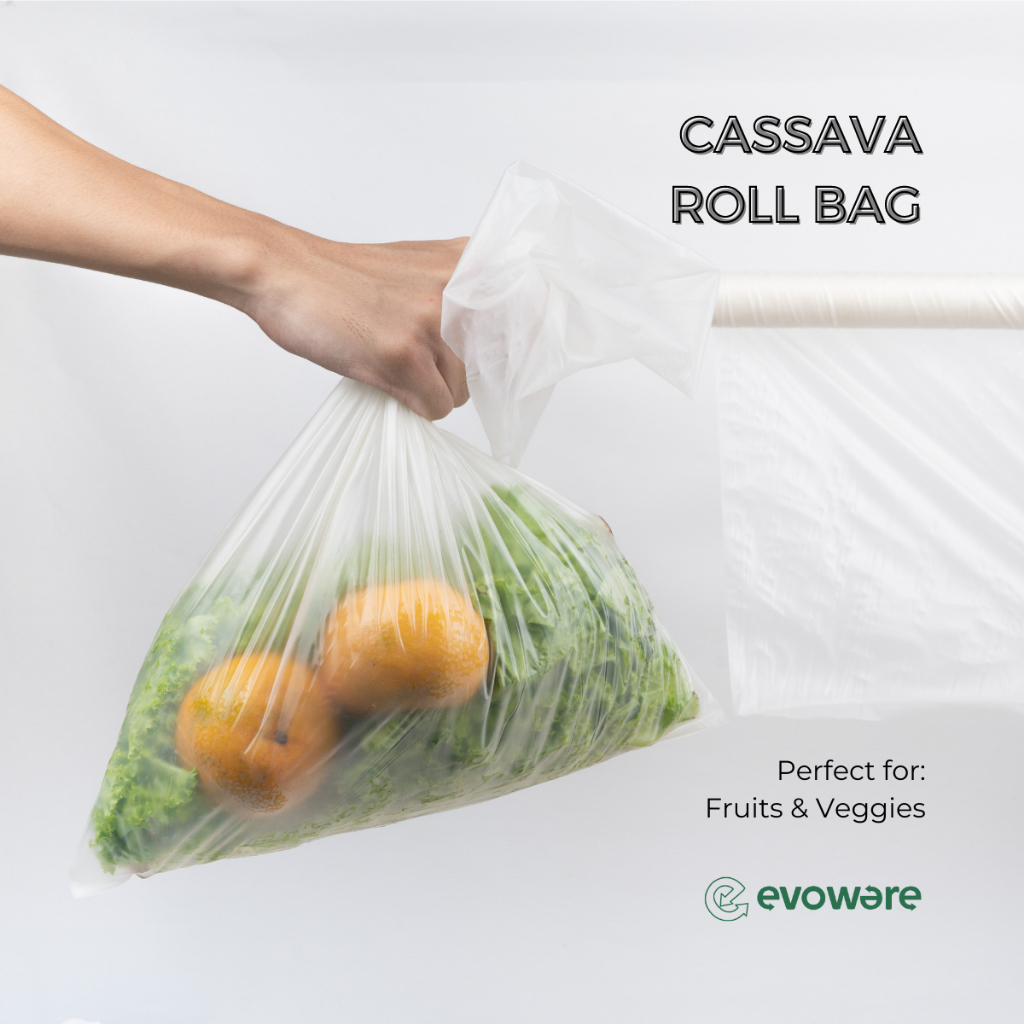 Jual Cassava Bag 20cm x 35cm (30pcs) Pengganti Plastik Roll Buah ...