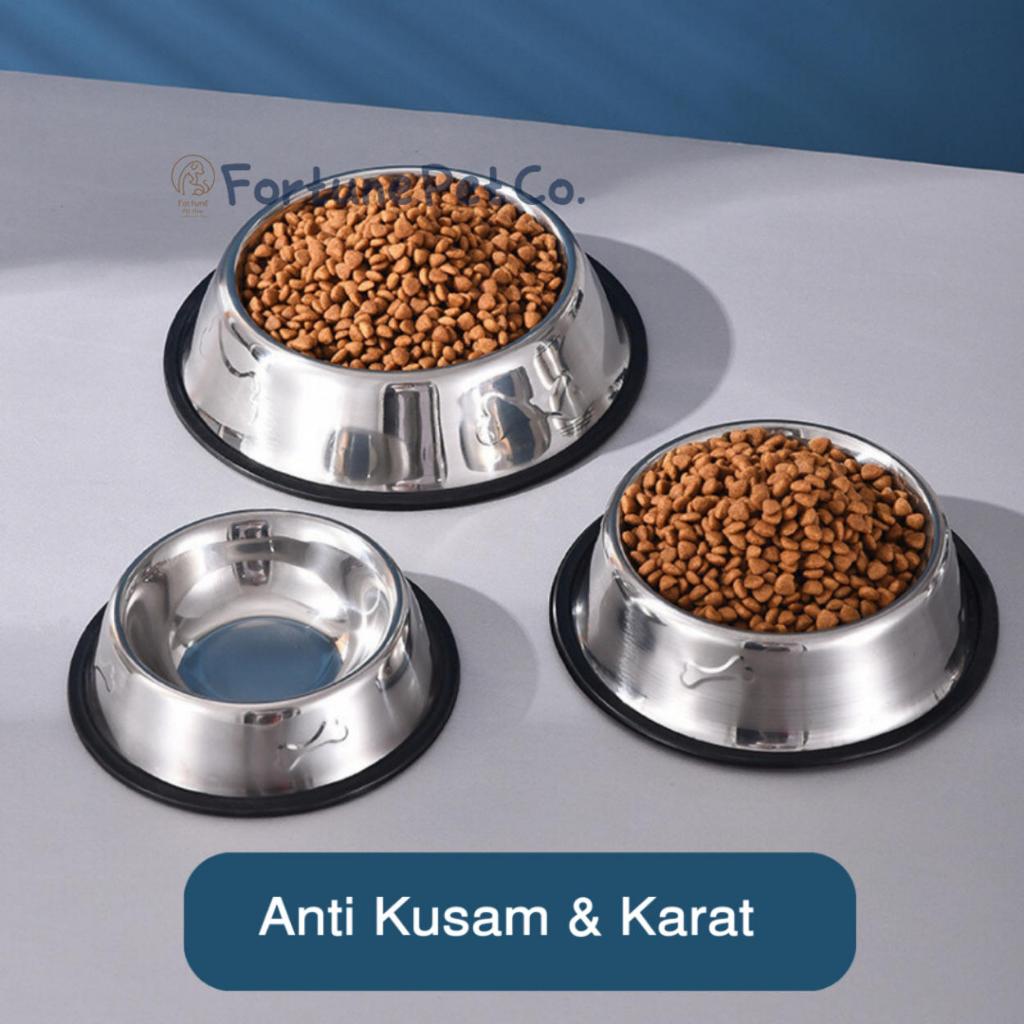 Jual Mangkok Stainless Kucing - Mangkok Makan Anjing Stainless Steel ...