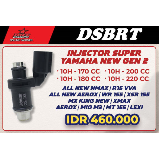 Jual Injector Injektor BRT 150 170 180 200 220 250 300 350cc XMAX AEROX ...