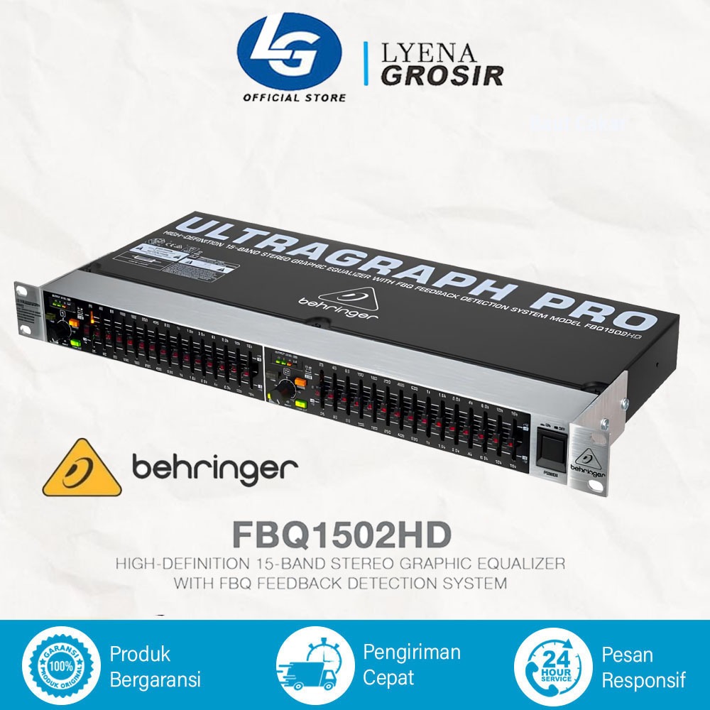 Jual Behringer FBQ1502HD Graphic Ekualiser 15 Band Original | Shopee ...