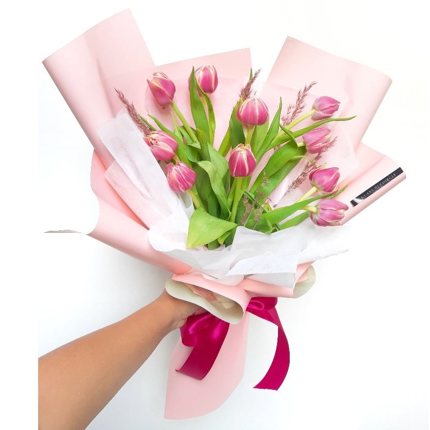Jual ROYAL TULIP BOUQUET | Buket Bunga Valentine Valentine's Day Buket ...