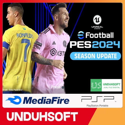 Jual PES 2024 PSP PATCH No Texture No Save Data - PSP GAMES | Shopee ...