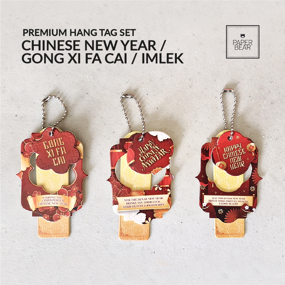 Jual PREMIUM IMLEK Hang Tag Set Tebal – CHINESE NEW YEAR / GONG XI FA ...