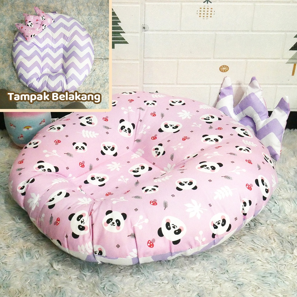 Jual Sofa Bayi 2in1 New Born Multifungsi / Baby Lounger / Free Bantal ...