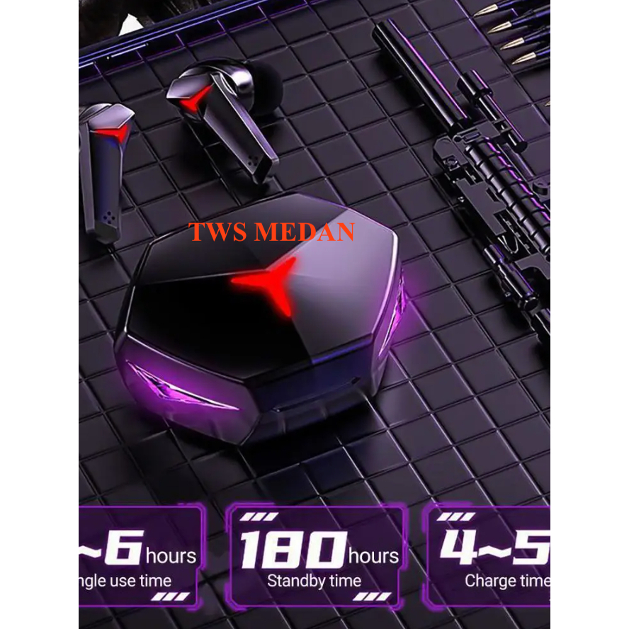 Jual TWSMEDAN Tws Headset X15 Gaming bluetooth Tws Gaming Bluetooth ...