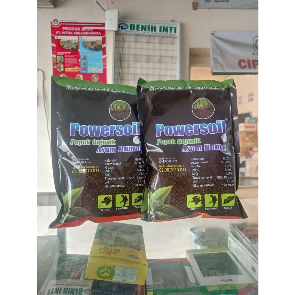 Jual Powersoil 1kg Pupuk Organik Asam Humat Pembenah Tanah | Shopee Indonesia