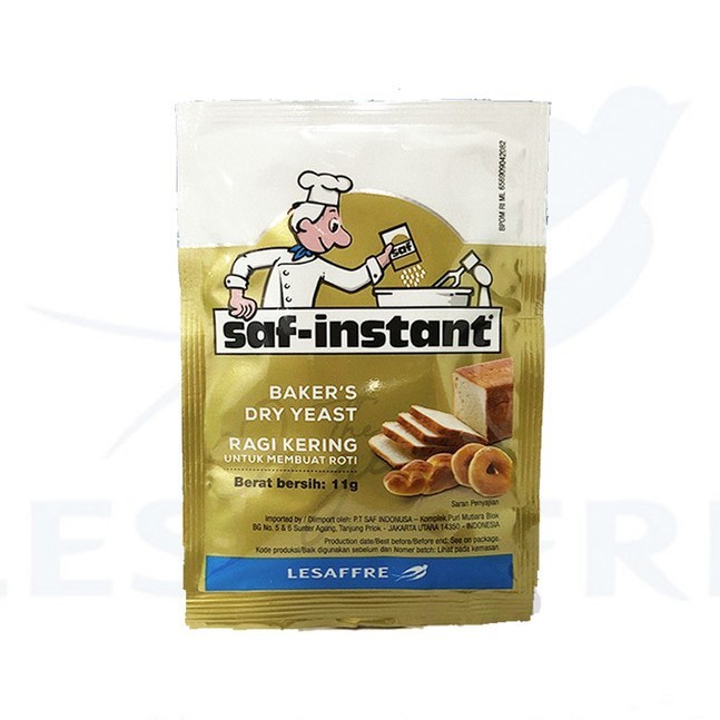 Jual SAF INSTANT RAGI SACHET PAK (4 x 11gr) - Ragi Instan - Dry Yeast ...