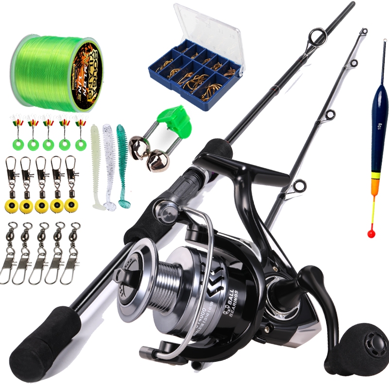 Jual Set Pancing 1.8m/2.1m Joran Pancing 1000-4000 Reel Pancing 150M ...