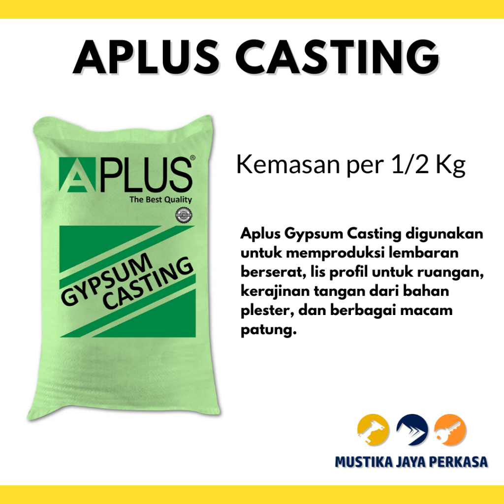 Jual Aplus Plester Casting Semen A Plus Cetak List Plafon Kemasan ...