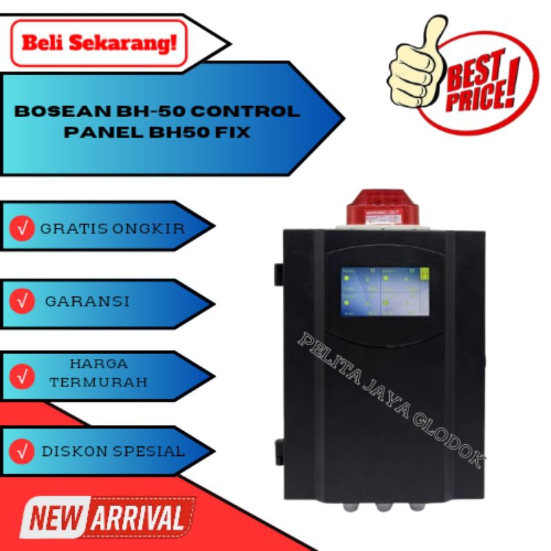 Jual Gas Detector Controller 8 Channel Bosean BH-50 Control Panel BH50 Fix | Shopee Indonesia