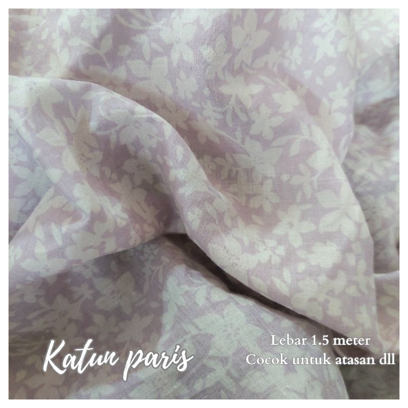 Jual kain katun paris motif | Shopee Indonesia
