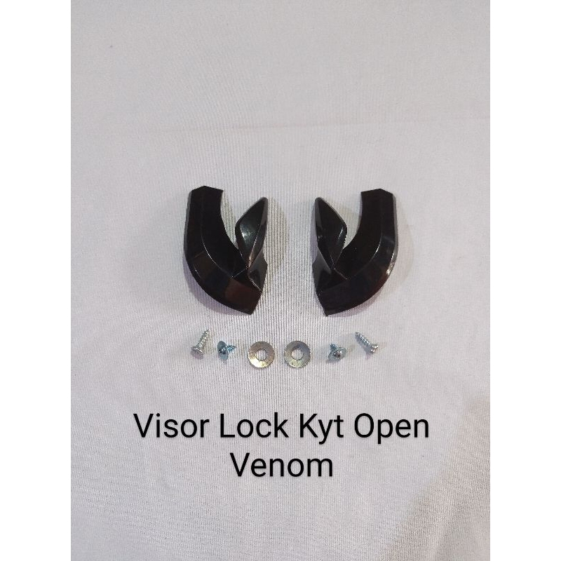 Jual Visor Lock Helm Kyt Open Venom Stoper Visor Kyt Open Venom ...