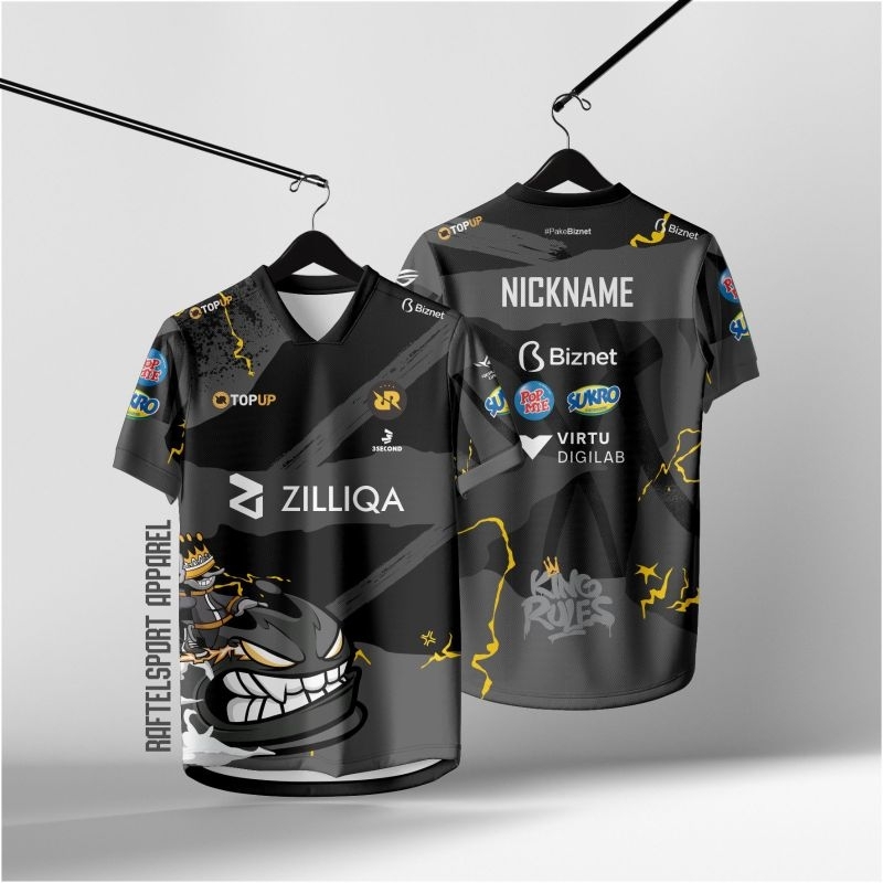 Jual Jersey RRQ COURAGE 2024 FULLPRINTING | Shopee Indonesia