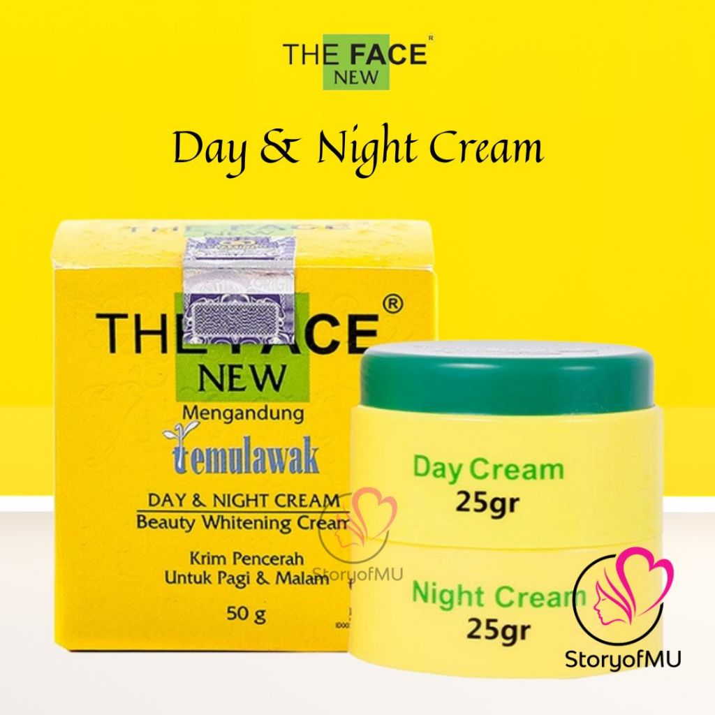 Jual THE FACE Temulawak Day & Night Face Cream 25gr | Shopee Indonesia