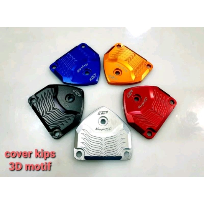 Jual cover kips tutup kips RC3 ninja 150 R RR SS 3D cnc | Shopee Indonesia