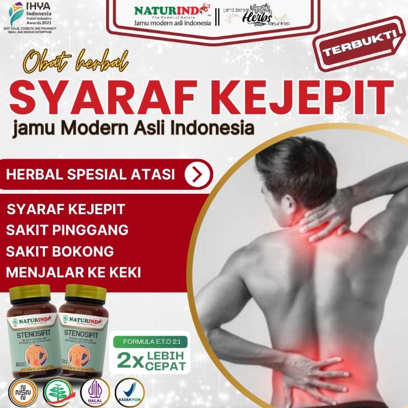 Jual Obat Syaraf Kejepit Saraf Kecepit Sakit Pinggang Encok Sciatika ...