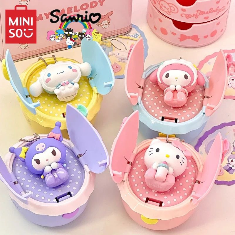 Jual MINISO mainan figur ornamen liontin bayi seri bayi hadiah ulang ...