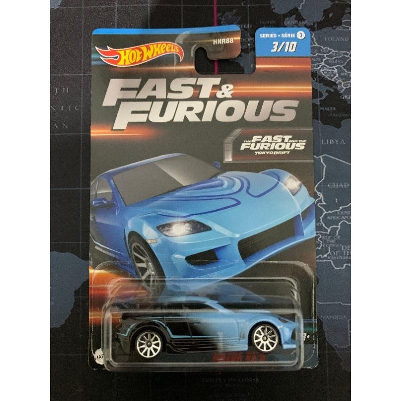 Jual Hot Wheels Mazda RX 8 Fast & Furious Wave 3 Original Hot Wheels by ...