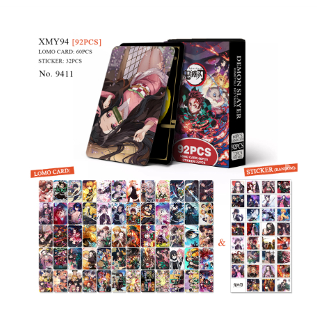 Jual (BBT17)LOMO CARD {92/30PCS} PACK PHOTOCARD JUJUTSU NO KAISEN LOMO ...