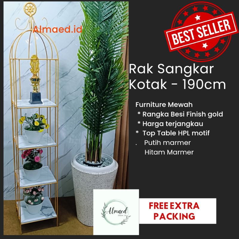 Jual Rak sangkar gold/Rak sangkar burung gold/Rak serba guna/Rak sudut ...