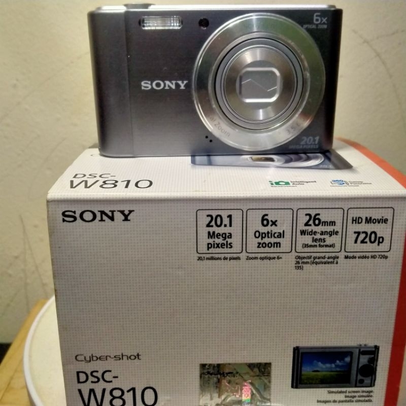 Jual SONY Cyber-shot DSC-W810 Pocket Camera W810 - 2nd | Shopee Indonesia