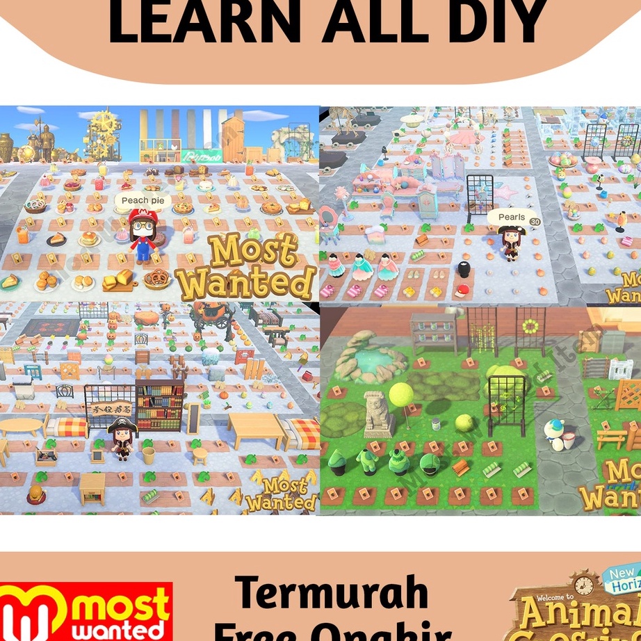 Jual Inovasi yang Mengubah Hidup All DIY Recipe Animal Crossing New ...