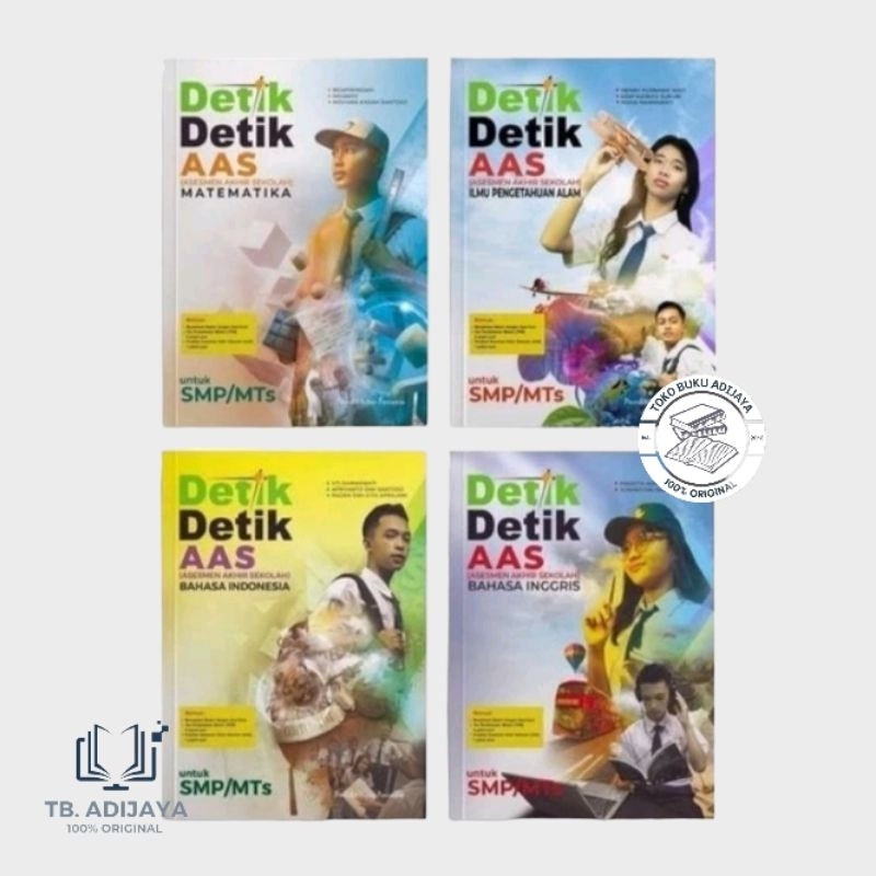 Jual Detik Detikhot AAS smp MTs 2024 Intan Pariwara Assesmen Akhir ...