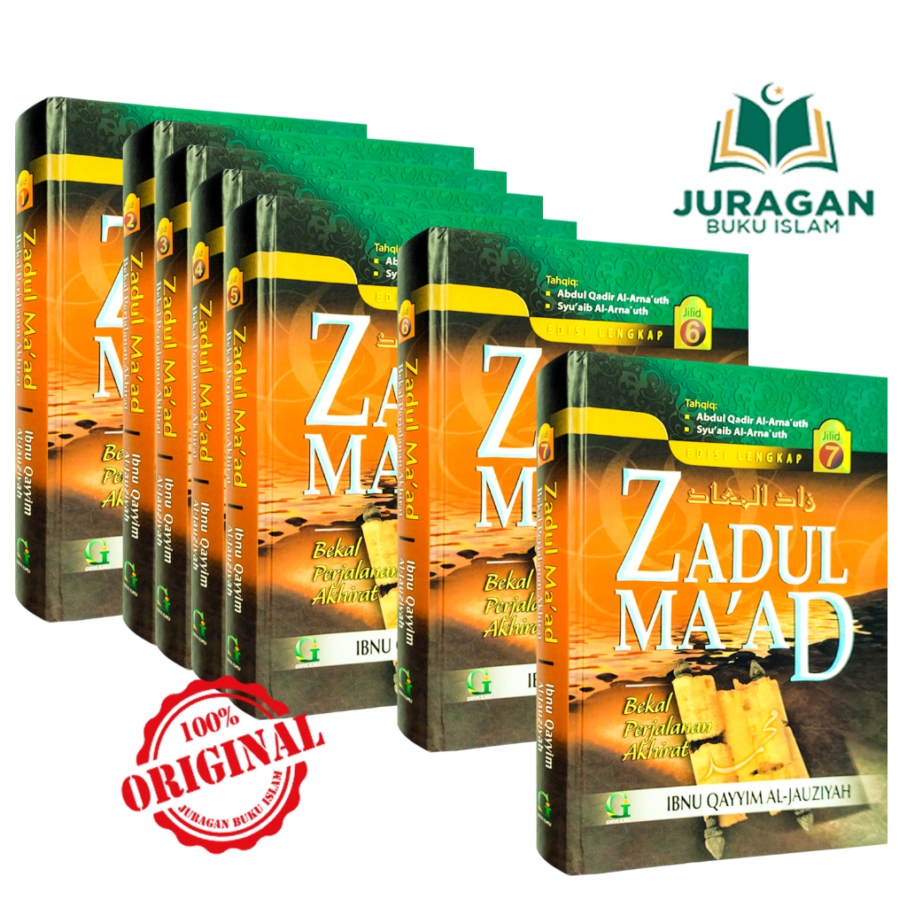 Jual ORIGINAL BUKU ZADUL MAAD Bekal Perjalanan Akhirat SET Lengkap Plus BOX Griya Ilmu | Shopee ...