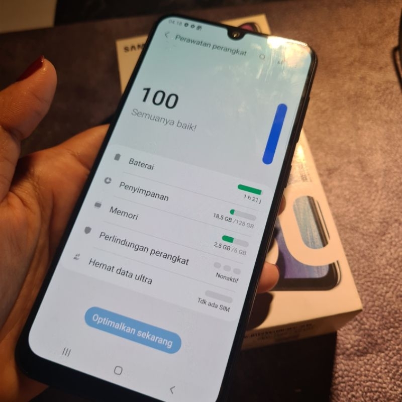 Jual Samsung Galaxy A50 6/128GB Fullset SEIN | Shopee Indonesia