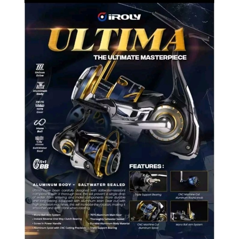 Jual REEL PANCING IROLY ULTIMA SW | Shopee Indonesia
